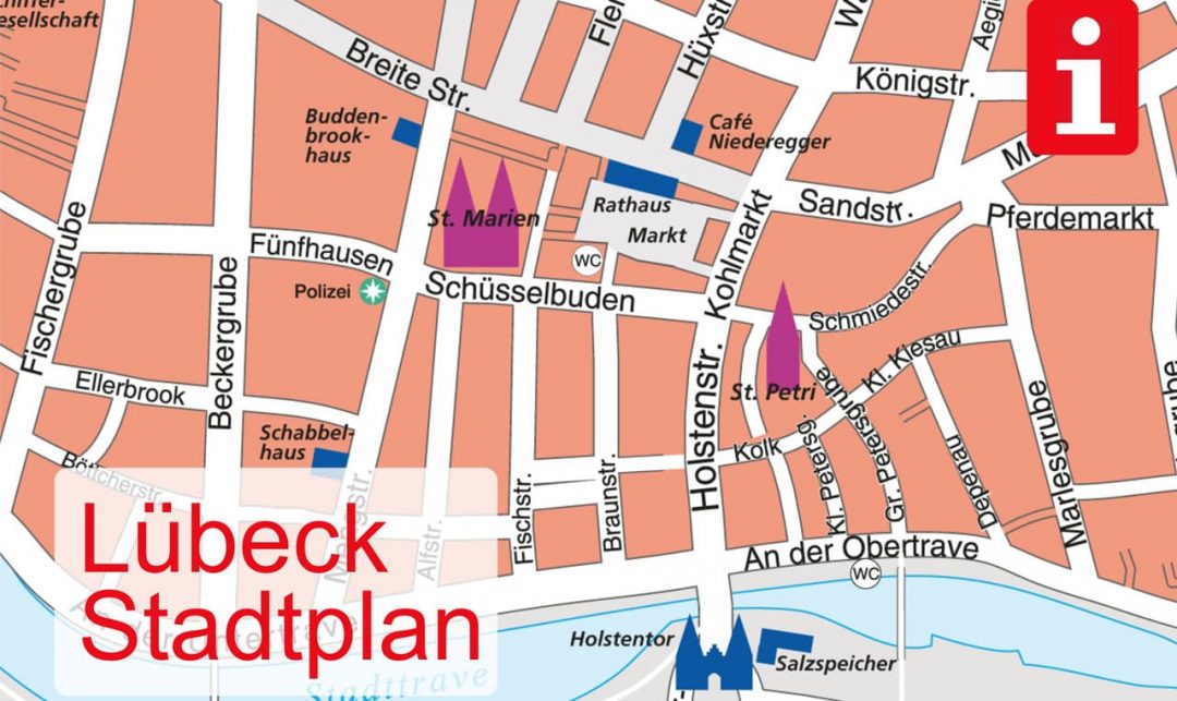 Der Stadtplan Lübeck - Top-Aktuell - Kostenloser Download als PDF!